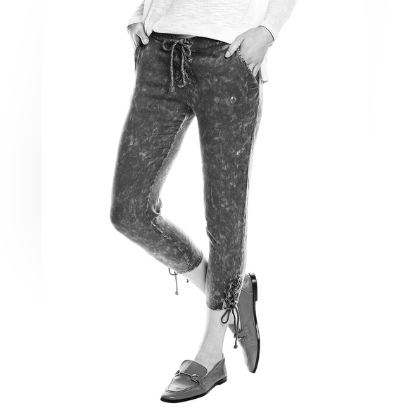 Chaser | Pants & Jumpsuits | Chaser Laceup Cropped Pant New | Poshmark